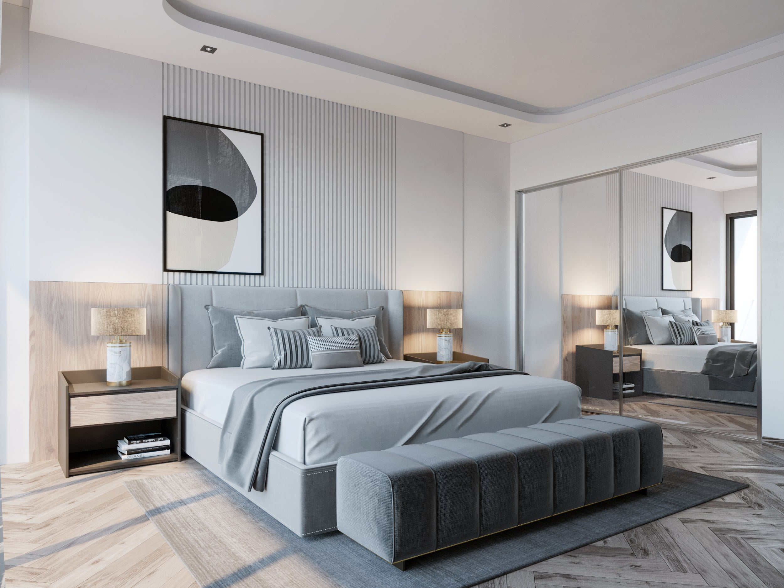 2 door Built-in Wardrobes – Impressive Wardrobes