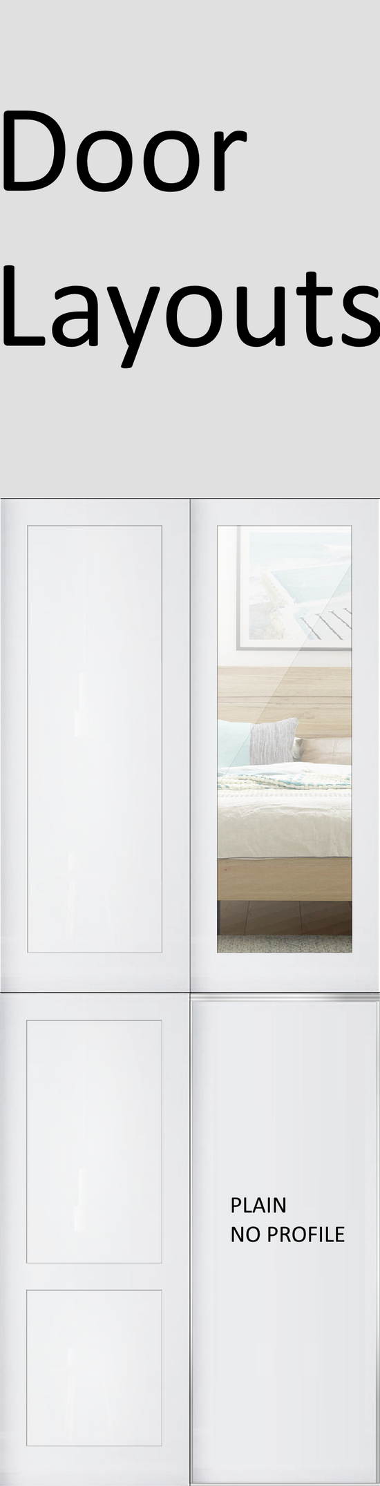 6 door MDF hinged door wardrobe – Impressive Wardrobes