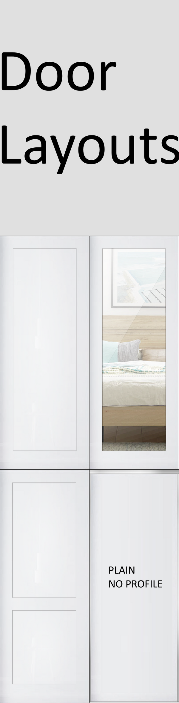 6 door MDF hinged door wardrobe – Impressive Wardrobes